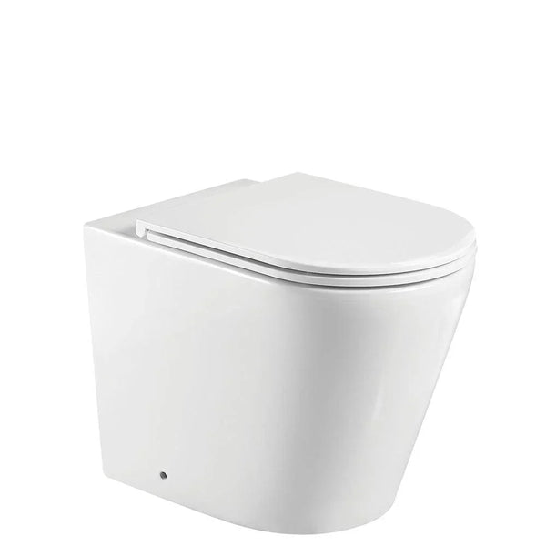 Isabella Wall-Faced Toilet Suite with Slim Seat – Elia Bathrooms
